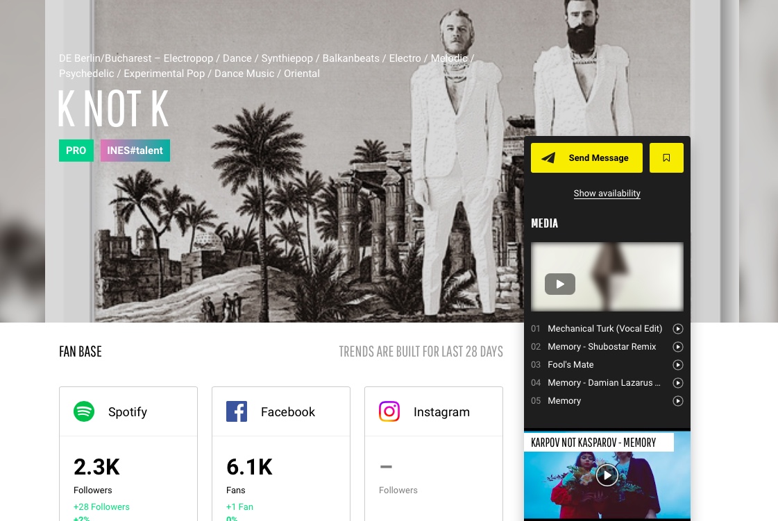 How to Create a Professional EPK - gigmit