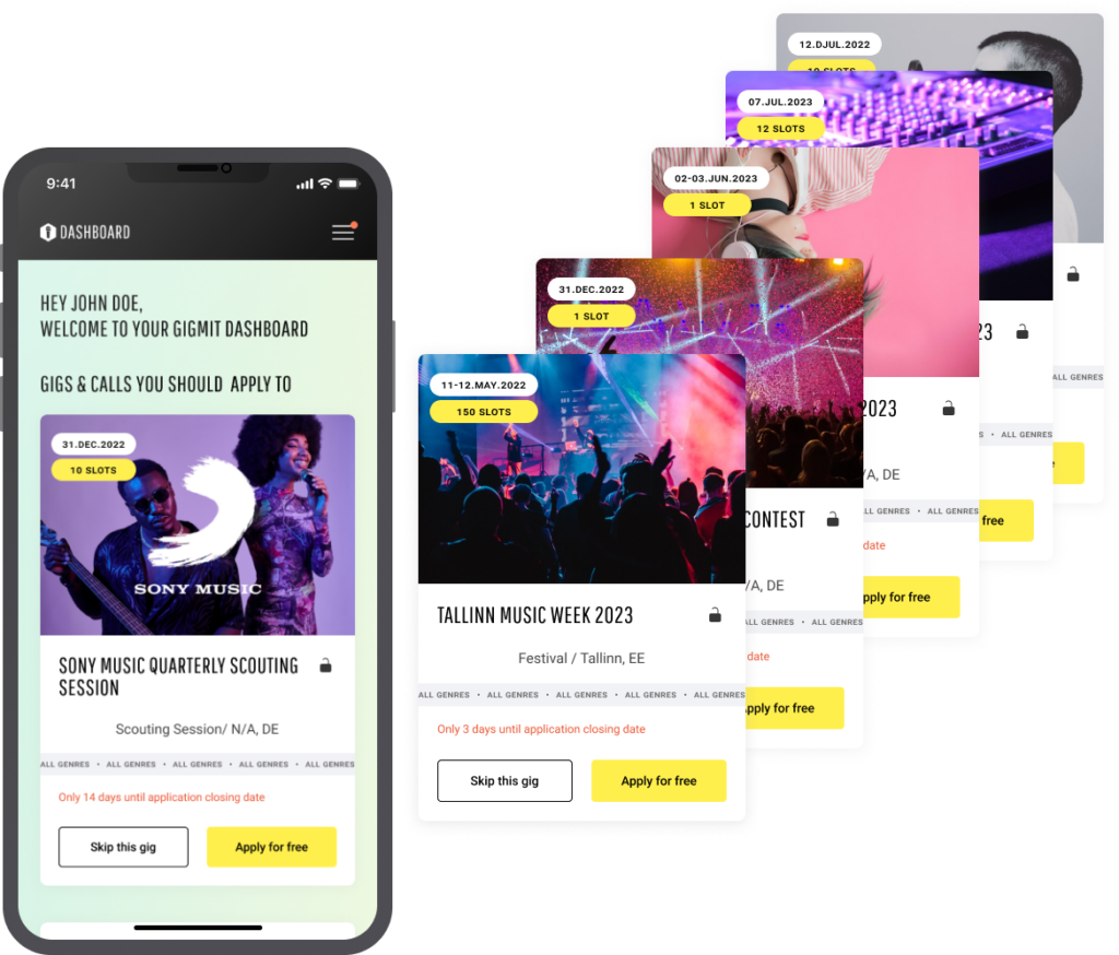 Introducing a new feature on gigmit: personalized gig dashboard! - gigmit