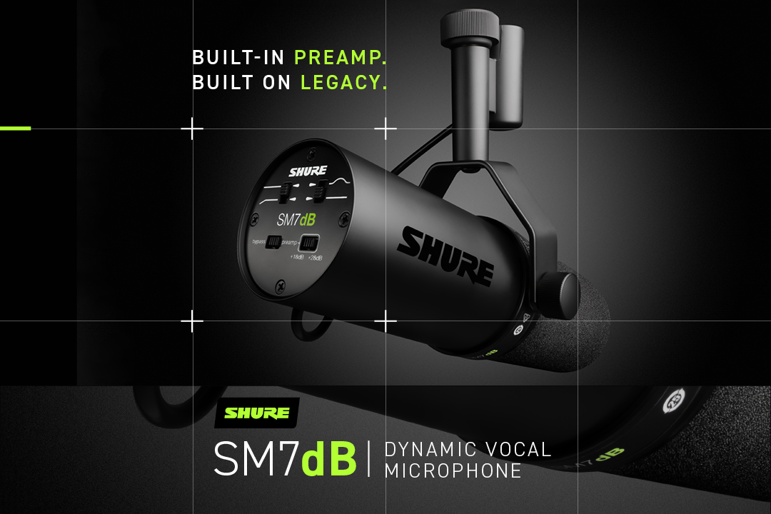 Reinventing Sound with Shure's SM7dB: Integrated Preamp, Unmatched ...
